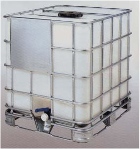 1000L Plastic Tote with Aluminum Cage – Ecotrex