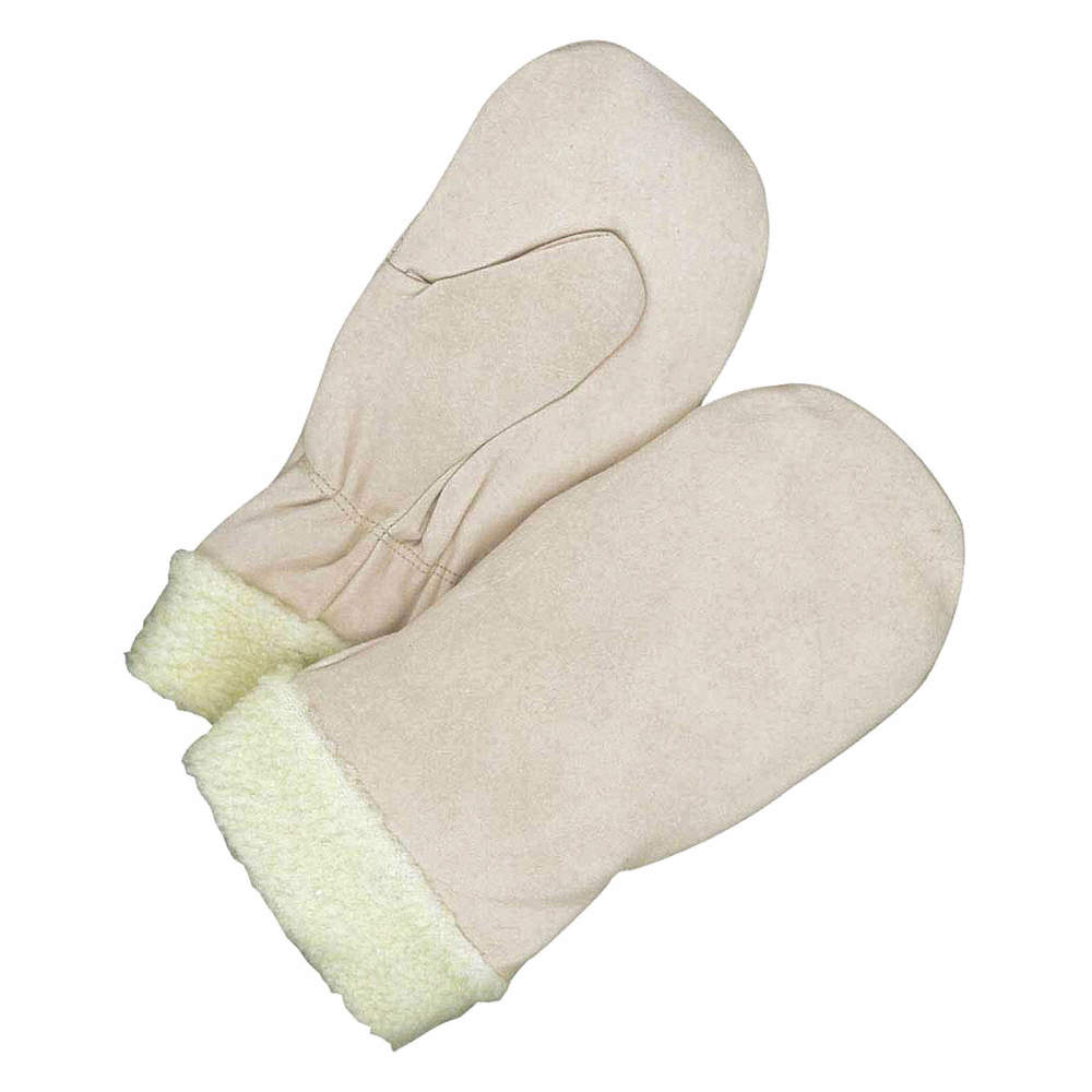 Pile Lined Cowhide Grain Leather Mitts – Ecotrex